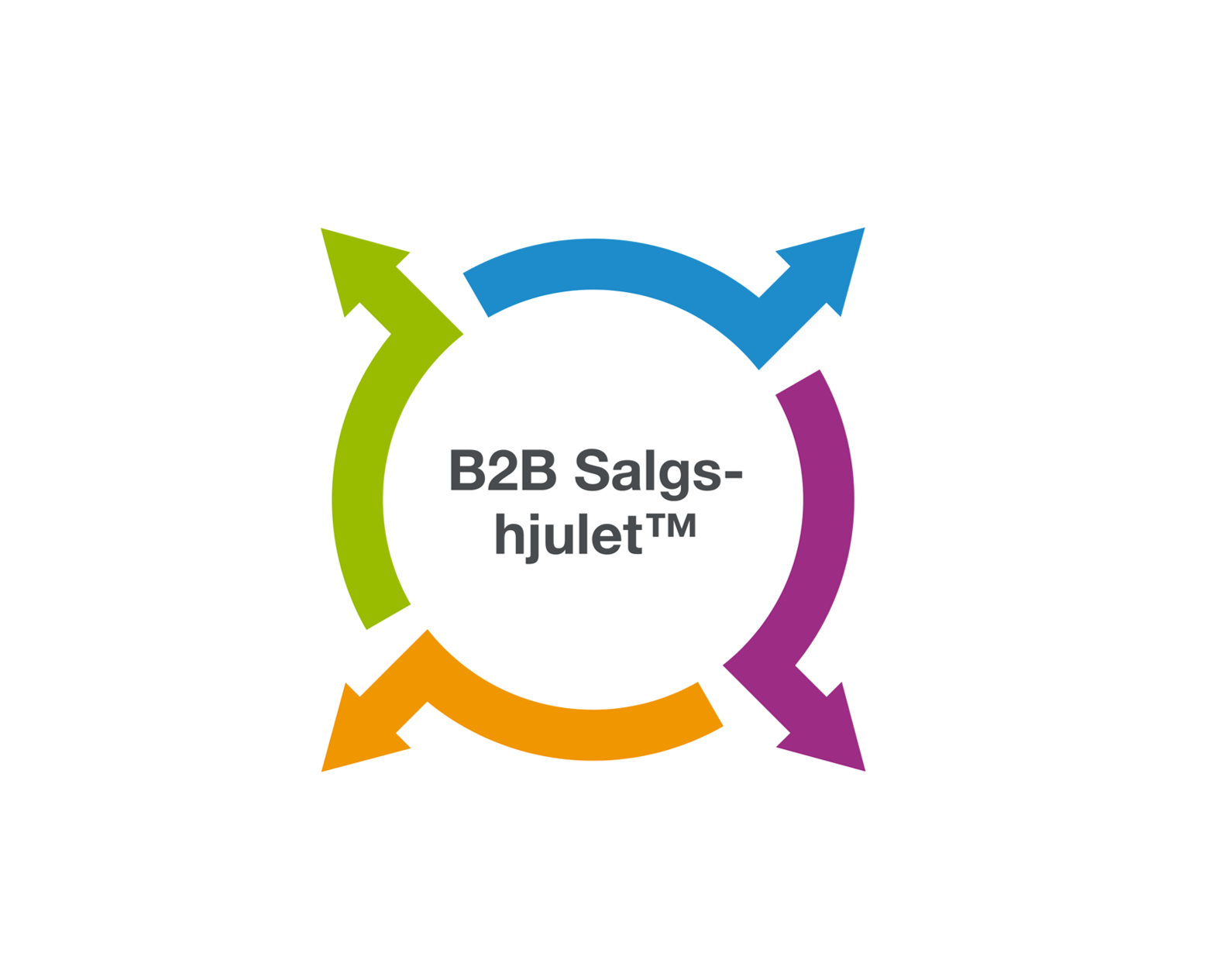 Skap vekst og jobb systematisk med B2B Salgshjulet™
